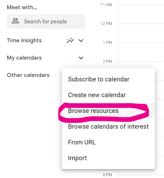 Adding A Bren Calendar Resource To Your Google Calendar – Bren Compute ...